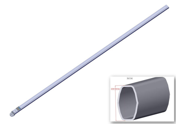 Roll-Rite 76780 Bow Tube. Tension Bow Side Arm w/ End Tab